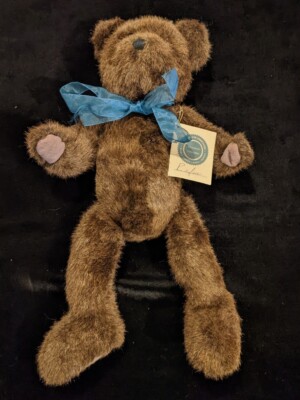 Rufus Boyd's Bear Collection 16" Dark Brown Plush Fully Jointed 1985 ...