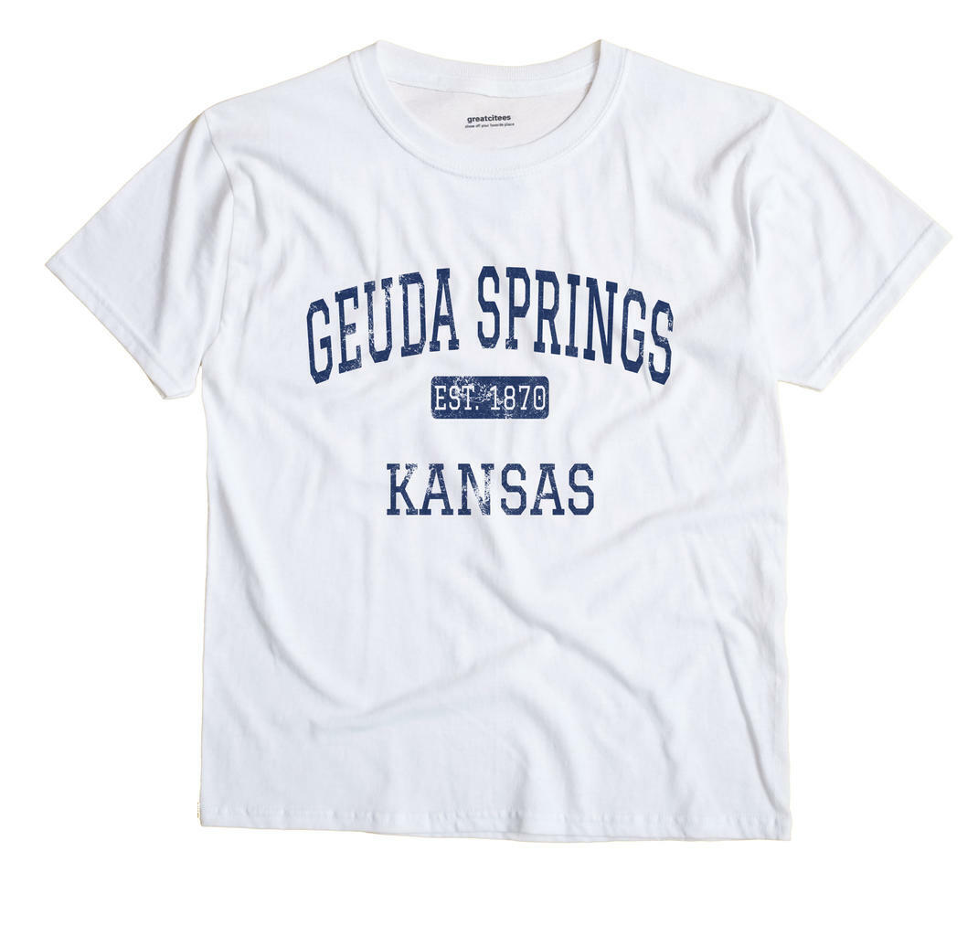 Geuda Springs Kansas KS T-Shirt EST | eBay