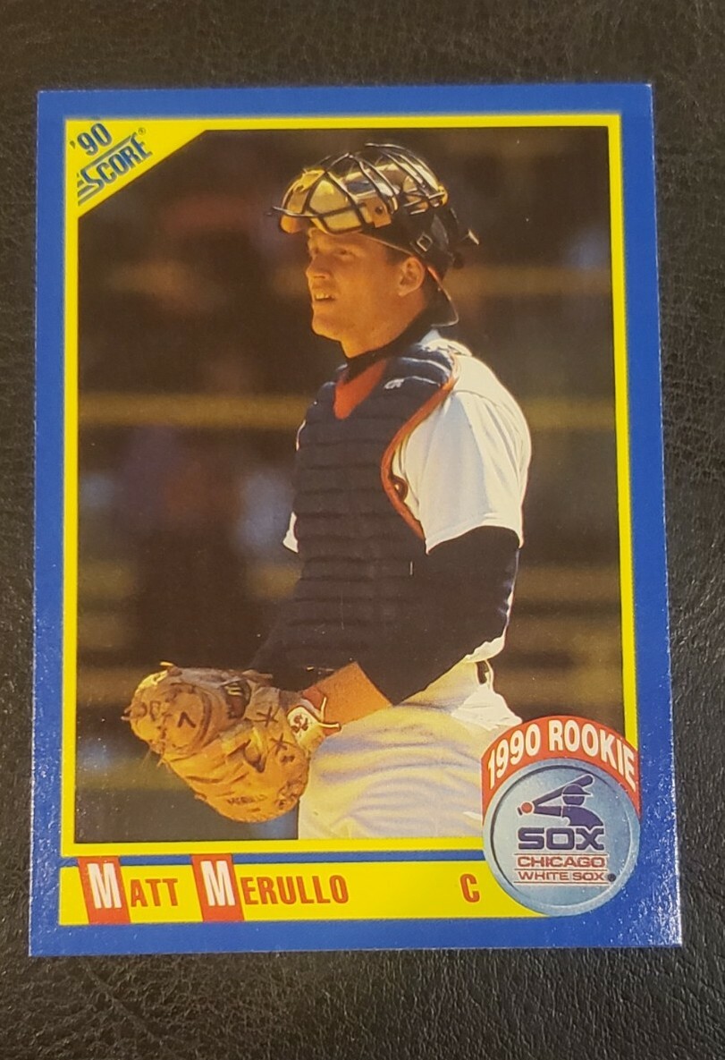 1990 Score Baseball #605 Matt Merullo Rookie Card | eBay