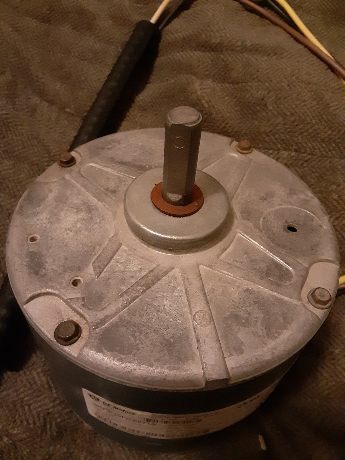 GE 5KCP39FGS071S Carrier HC39GE236A Condenser Fan Motor 1/4 HP 230V ...