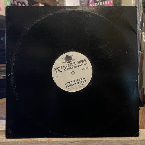 [EDM/DANCE]~EXC 12"~SARAH JAYNE TUSON~Anything & Everything~[2001~CUT ...