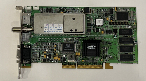 Vintage ATI All In Wonder Pro 128 Theater Rage AGP CARD | eBay