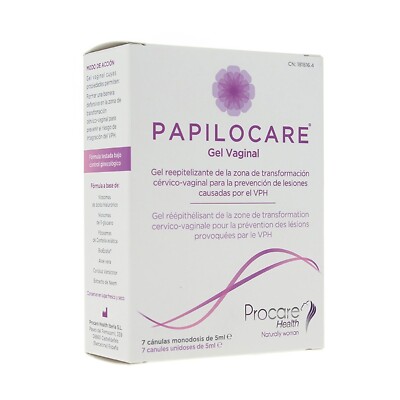 Papilocare Vaginal Gel HPV-induced lesions 7x5 ml ORIGINAL | eBay