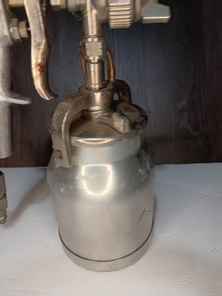 Sharpe Model ? Paint Spray Sprayer Air Gun with Siphon Cup Hopper READ ...