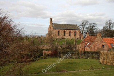 Photo 6x4 Innerwick Church Innerwick/NT7274 The present church dates ...
