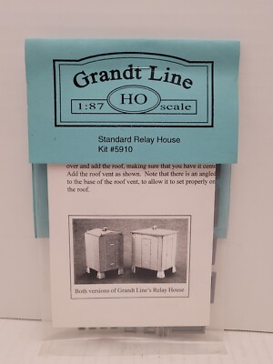Grandt Line HO Scale Standard Relay House Kit #5910 | eBay