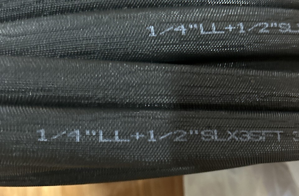 Mini Split Line Set Kit 1/4" liquid & 1/2” suction line 35Ft Blueridge ...