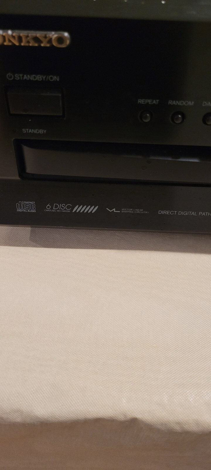 Onkyo 6-Disk CD Changer With Remote Tested & Works Model: DX-C390 | eBay