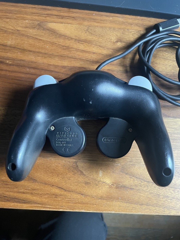 Nintendo GameCube Controller Black Original OEM Genuine | eBay