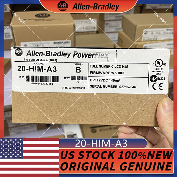 20-HIM-A3 New Allen Bradley PowerFlex HMI Numeric LCD Keypad 20-HIM-A3 ...