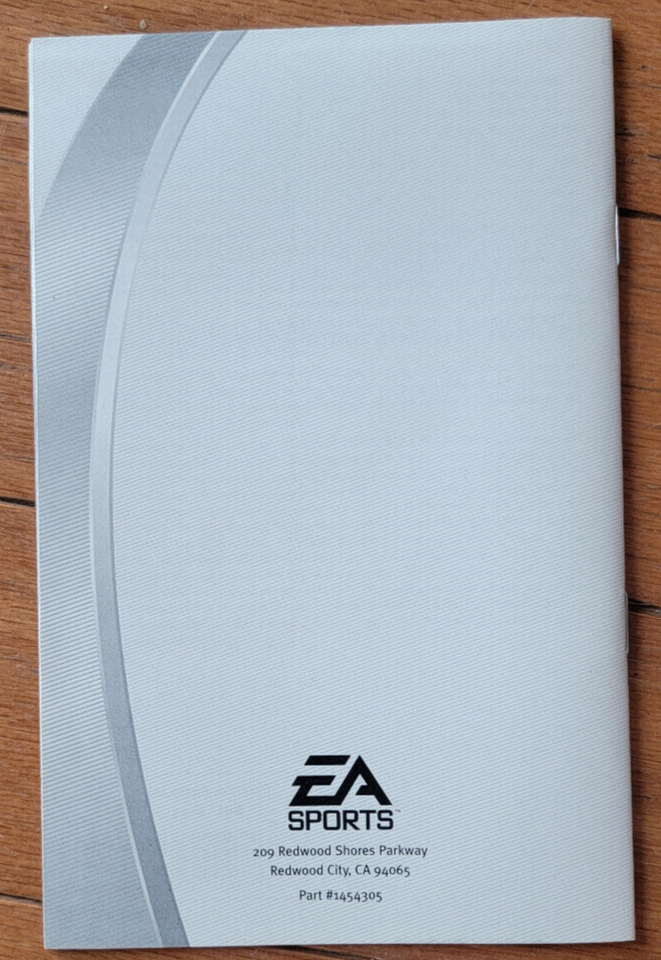 NHL 2003 - EA Sports - Authentic Manual ONLY - No Game - PC CD-Rom | eBay