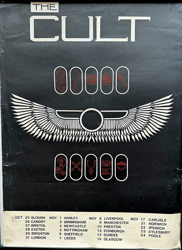 The Cult Love original UK Tour poster | eBay