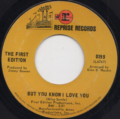 Kenny Rogers & The First Edition - But You Know I Love You 1968 7 ...