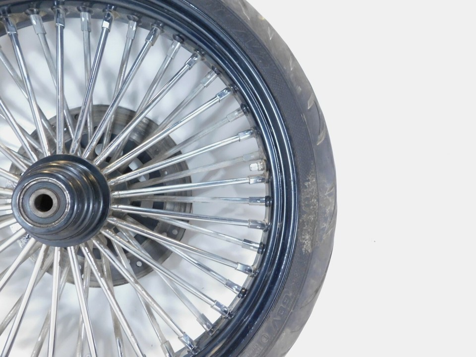 Harley Softail Night Train & Deuce / Dyna Wide Glide 21" Laced Front ...