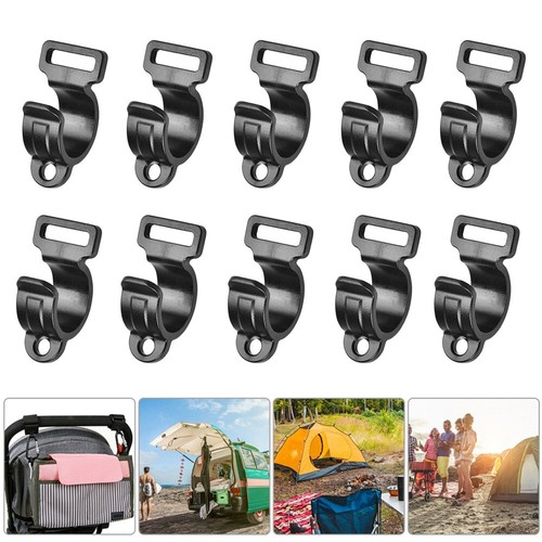 5-20PCS Camping Tent Pole Hook Caravan Awning Tent Inner Hanger C ...