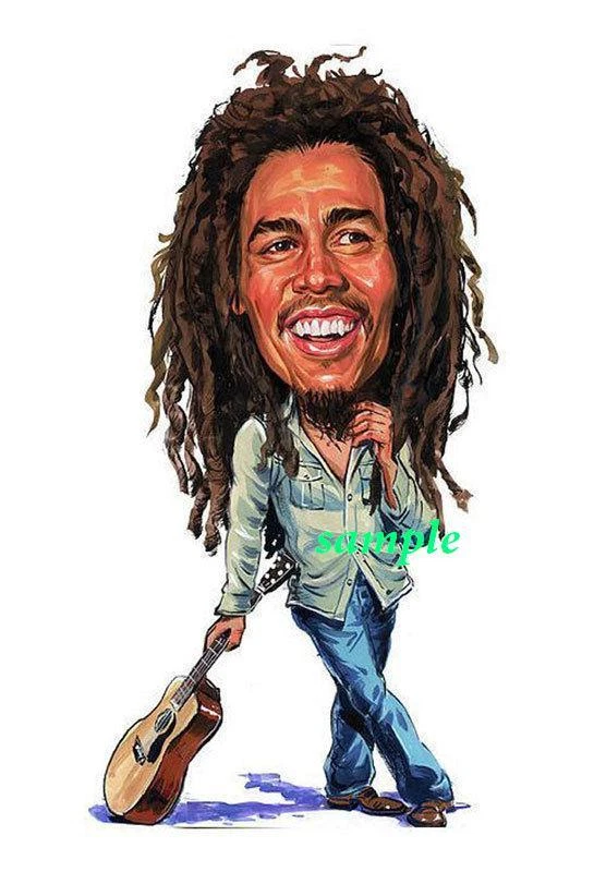 Bob Marley Cartoon