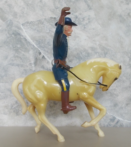 Vintage 1960 Hartland General Custer on Palomino Prancer Horse Hat ...