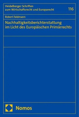 Robert Feldmann | Nachhaltigkeitsberichterstattung im Licht des ...