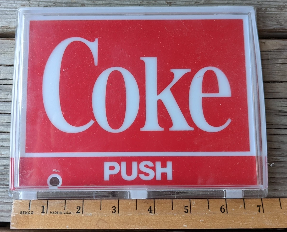 Coca Cola Vending Machine Buttons