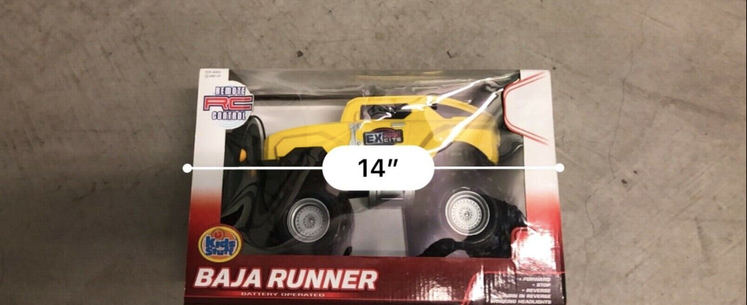 Baja Runner Remote Control Car by Kids Stuff Battery Operated Vehicle ...