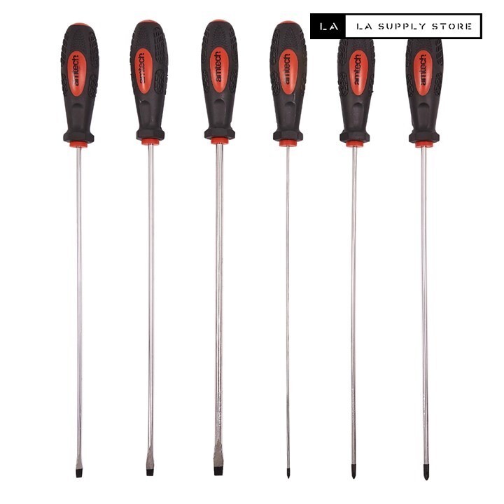 6 Piece long reach screwdriver set 5032759040001 | eBay UK