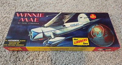 Lindberg Winnie Mae Lockheed Vega 1/4 Scale Plastic Model Kit 533 98 | eBay