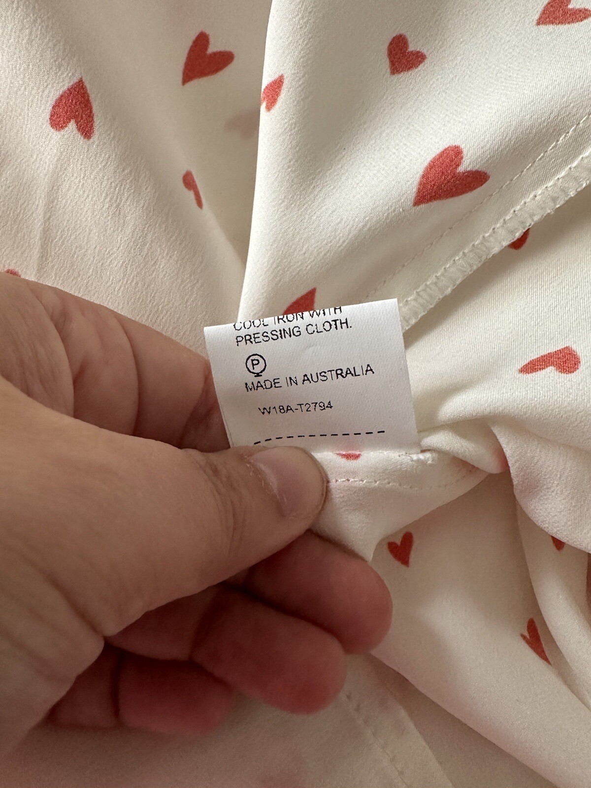 Bec & Bridge Silk Love Heart Shirt (size 12) | eBay