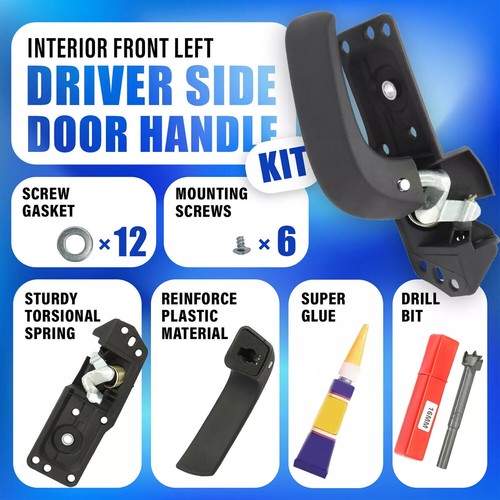 20833606 Left Driver Side Interior Door Handle Kit for 2007-2014 Chevy ...