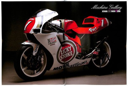 [BOOK] RACERS vol.25 Suzuki RGV gamma Γ XR95 XR96 Lucky Strike Noriyasu ...