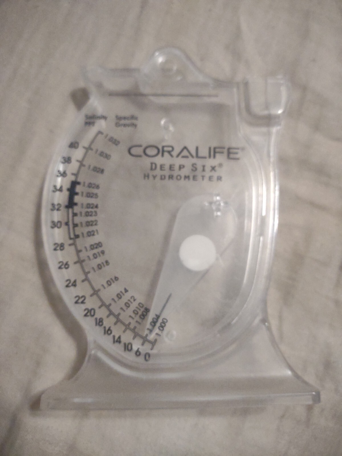 Coralife Deep Six Hydrometer Aquarium | eBay
