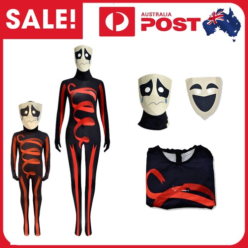 Adult&Kids The Amazing Digital Circus Gangle Costume Cosplay Jumpsuit ...