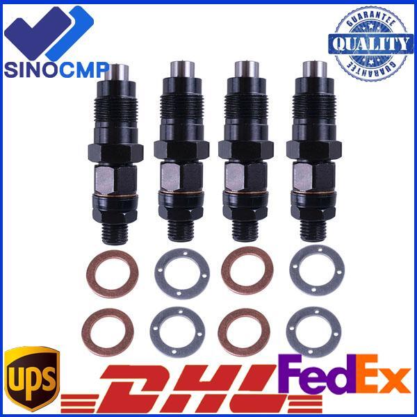 4x 4M40 4M40T Diesel Fuel Injectors For Mitsubishi Delica Spacegear ...