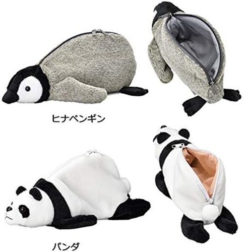 Seto Craft Slim Pouch Panda SF-3604-150 White Black w26 x L9 x H12 cm ...