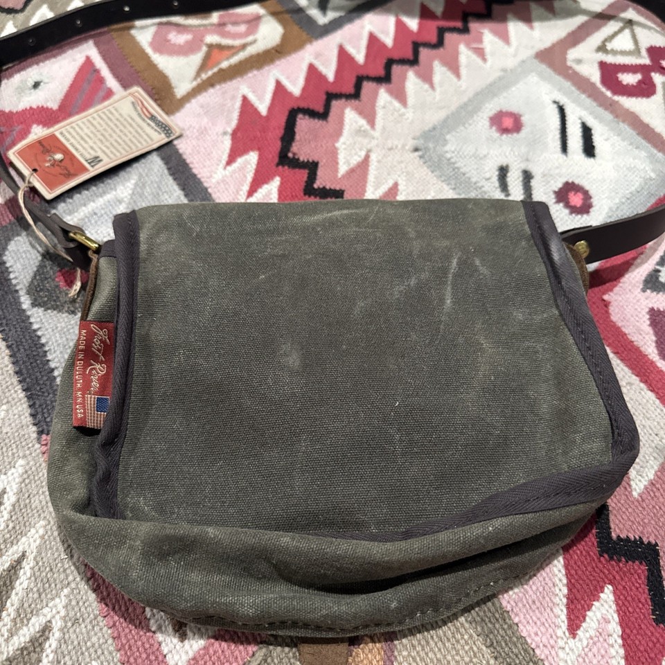 New Frost River Shell Bag Purse Satchel Medium Waxed Cotton Shoulder ...
