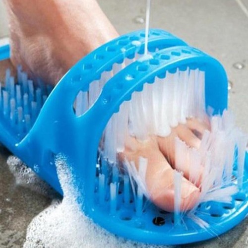Shower Feet Scrub Brush Slippers Exfoliate Health Beauty | eBay