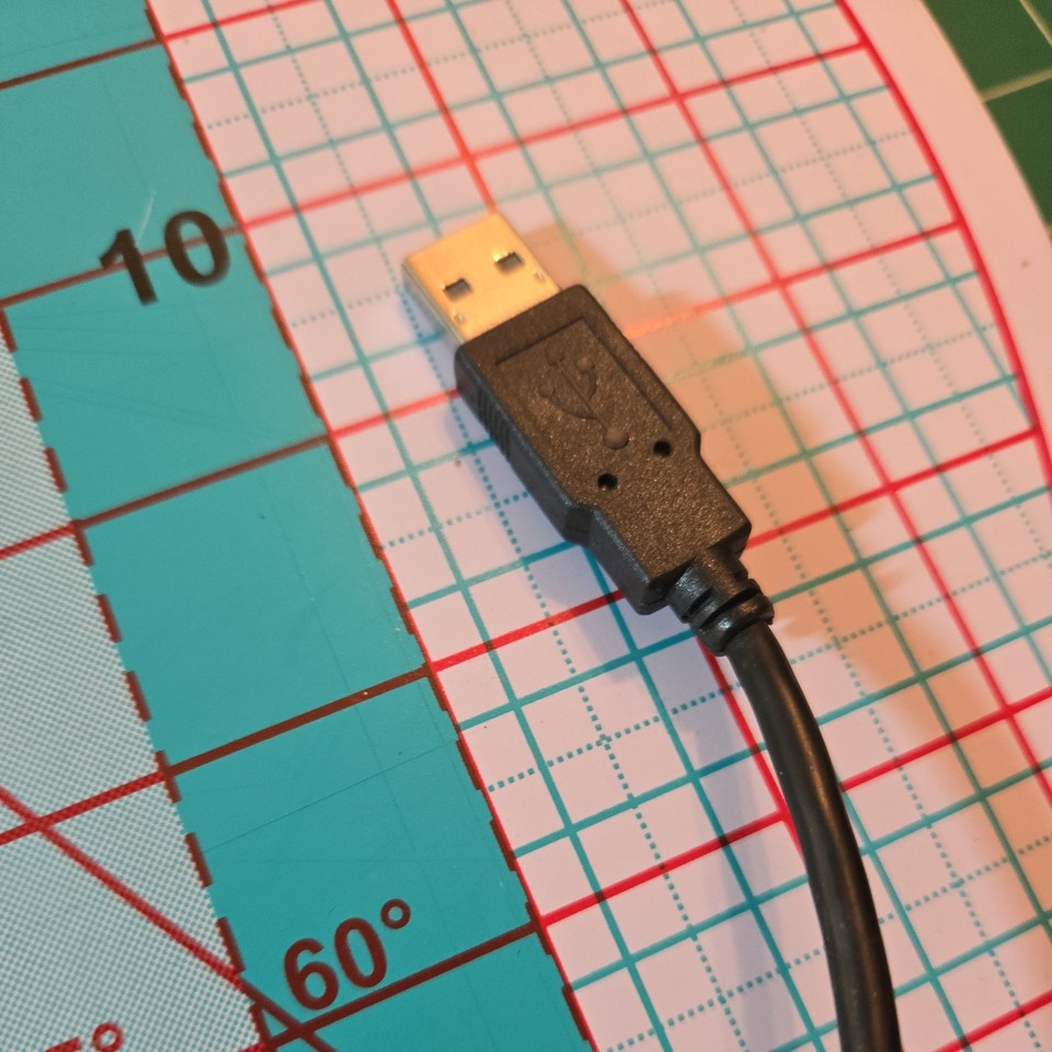 Mitsumi D353FUE USB External Floppy Disk Drive Black Used Great ...