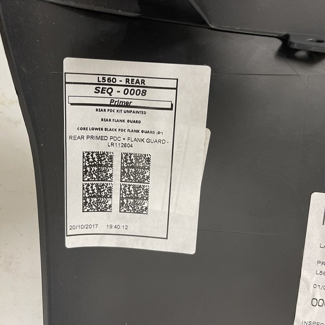 Land Rover Range Rover Velar L560 Rear Bumper LR112601 2020 for sale ...