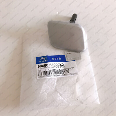 98690 3J000X2 Genuine COVER ASSY-H/LAMP WASHER Nozzle Silver RH For ...