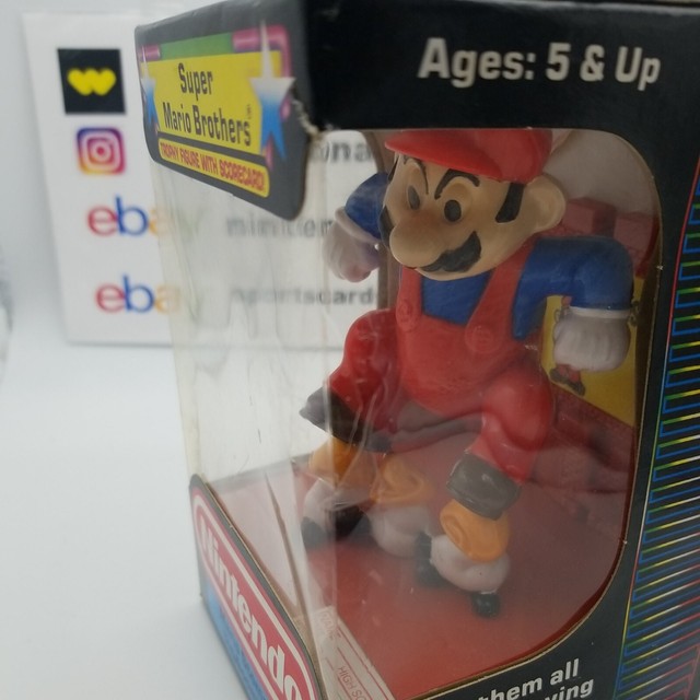 Super Mario Stomps The Goombas Nintendo Trophy Figure (1988) for sale ...