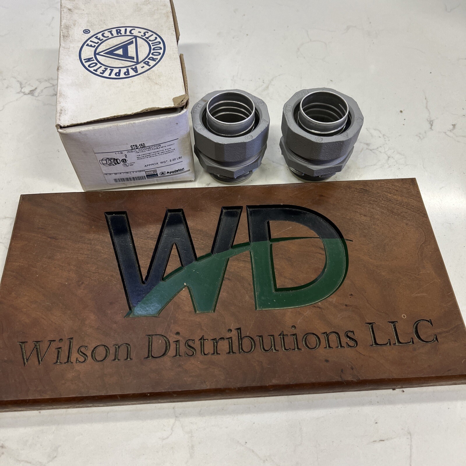 Box Of 2 Appleton STB-150 Conduit Connector 1-1/2in | eBay