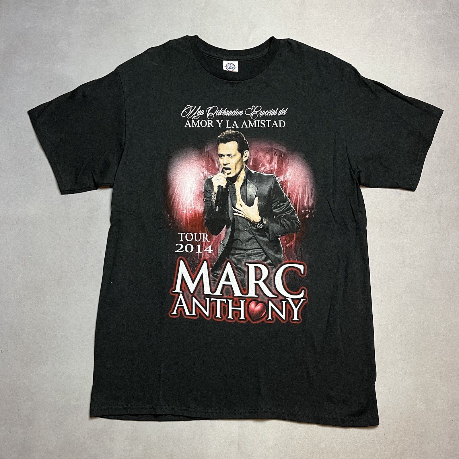 Marc Anthony American Tour T Shirt 2014 Large - Gem