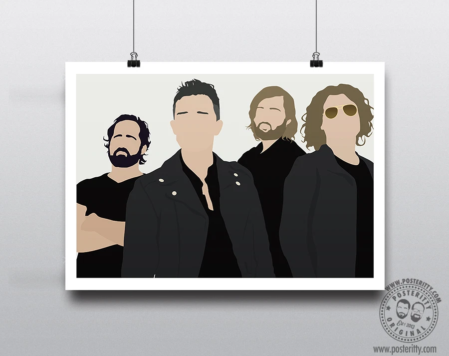 Minimalist Band Posters