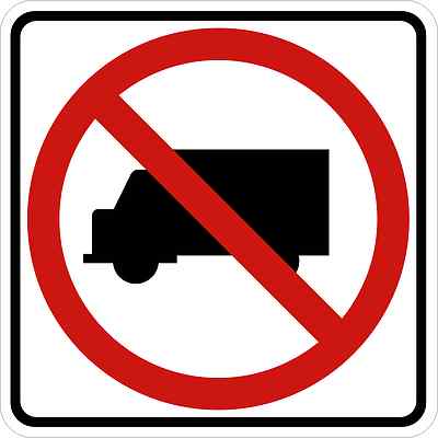 NO DELIVERIES SIGN Vinyl Decal / Sticker ** 5 Sizes ** | eBay UK