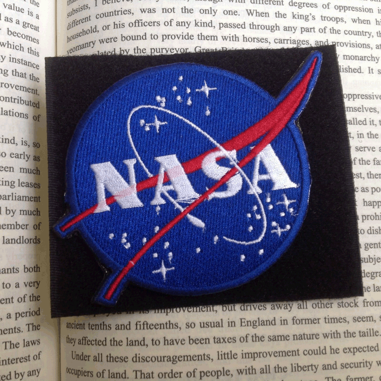 USA Space Agency PATCHES NASA Space Program EMBROIDERED Hook & Loop ...