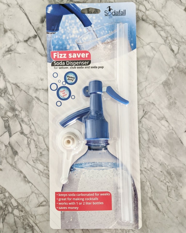 Sodafall Soda Dispenser Fizz Saver for Seltzer water/Club Soda and Soda ...
