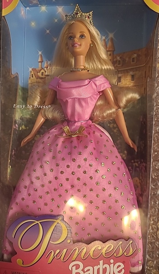 Vintage 1998 Princess Barbie Blonde Doll Easy to Dress Mattel #22891 ...