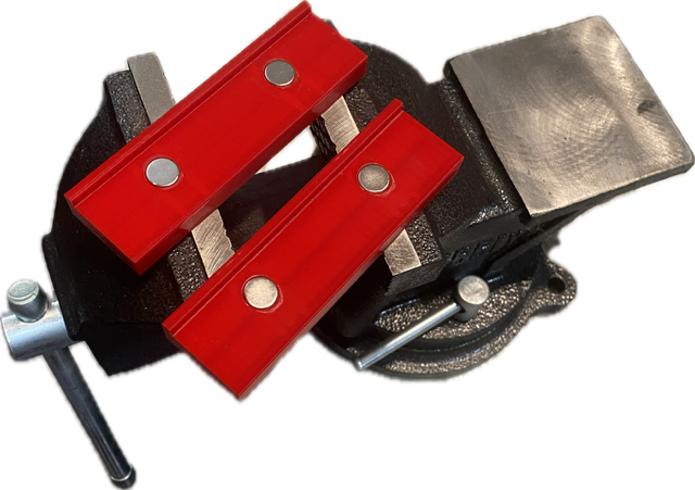 Universal 4" Soft Vise Jaws Magnetic Vice Jaw Cover Protectors Vice Jaw ...