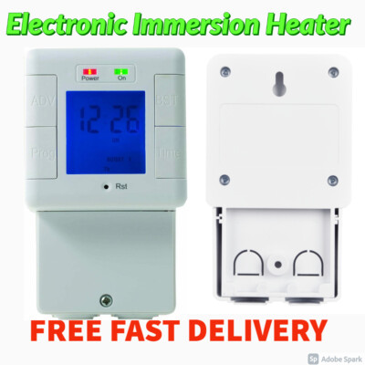 BG Electronic Immersion Heater Timer 24 Hour Programmable Heaters Lights Power | eBay UK