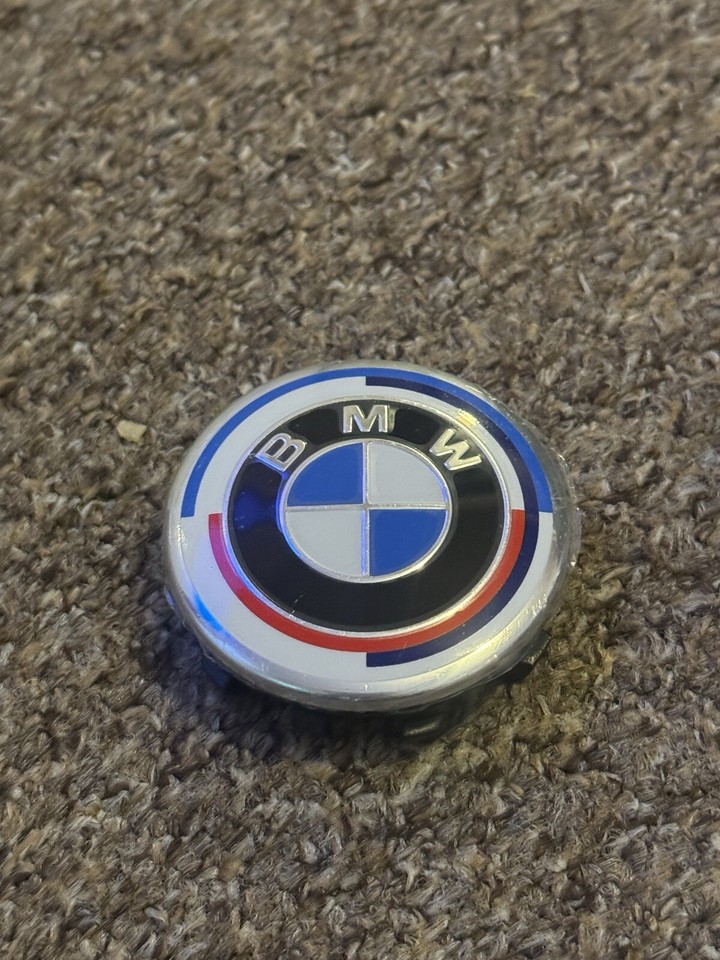 56mm X 4 BMW Wheel Centre Cap Badge Emblem F40 G20 G30 G80 F44 50 ...