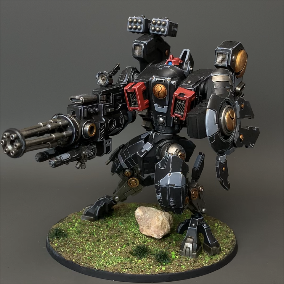 Tau Empire XV104 Riptide Battlesuit Warhammer 40K 40,000 Army Painted ...